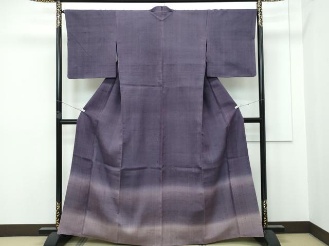 平和屋本店□極上 染織の名門 しょうざん 生紬 訪問着 鳳凰花唐草