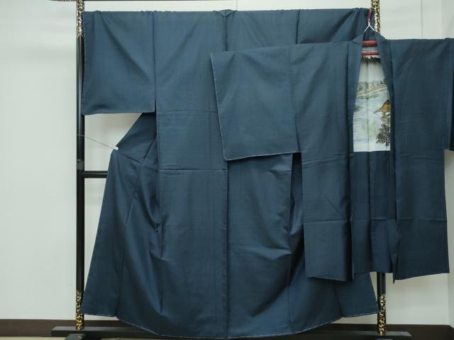 平和屋着物■極上　男性　本場大島紬　アンサンブル　キングサイズ　100亀甲　総詰め　逸品　未使用　CZAA3003s5