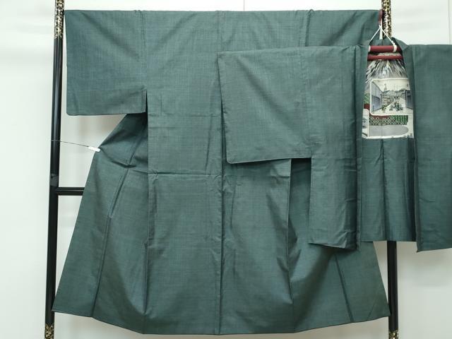 平和屋着物■極上　男性　本場大島紬　アンサンブル　100亀甲　総詰め　逸品　CZAA3009s5