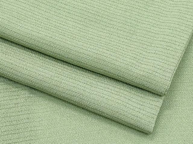 平和屋着物■極上　夏物　色無地　柳茶色　絽縮緬　逸品　CZAA3202s5