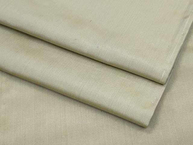 平和屋着物■極上　紬　単衣　色無地　利休茶色　逸品　未使用　CZAA3206s5