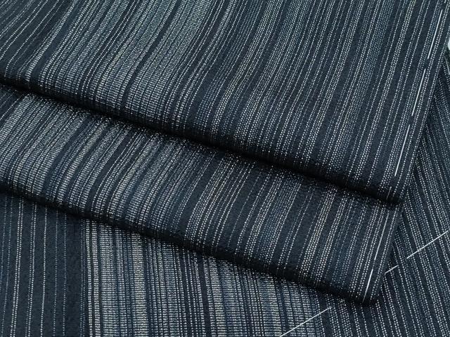 平和屋着物■極上　本塩沢　間道　逸品　未使用　CZAA3207s5