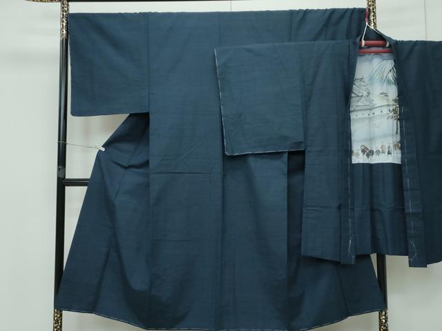 平和屋着物■極上　男性　紬　アンサンブル　逸品　未使用　CZAA3226s5