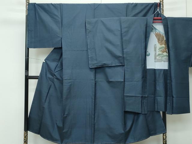 平和屋着物■極上　男性　本場大島紬　アンサンブル　キングサイズ　100亀甲　総詰め　逸品　未使用　CZAA3235s5