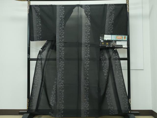 平和屋本店■極上 男性 夏物 本場大島紬 夏大島 キングサイズ 薩摩の風 9マルキ 車輪梅工房 ほていや扱い 証紙付き 逸品 未使用 CZAA3339s5