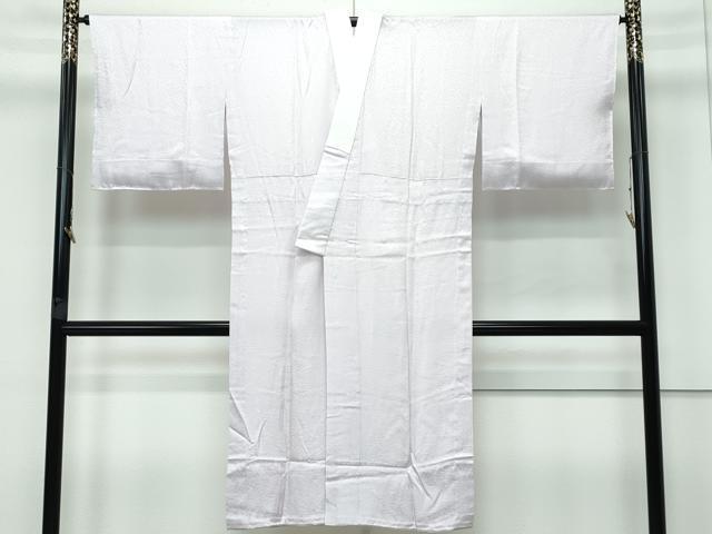 平和屋着物■上質な長襦袢　無双仕立て　舞花地紋　灰梅色　遊禅庵　逸品　未使用　CZAA3426s5