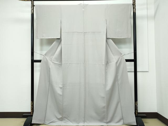 平和屋着物■極上　色無地　灰汁色　逸品　未使用　CZAA3433s5