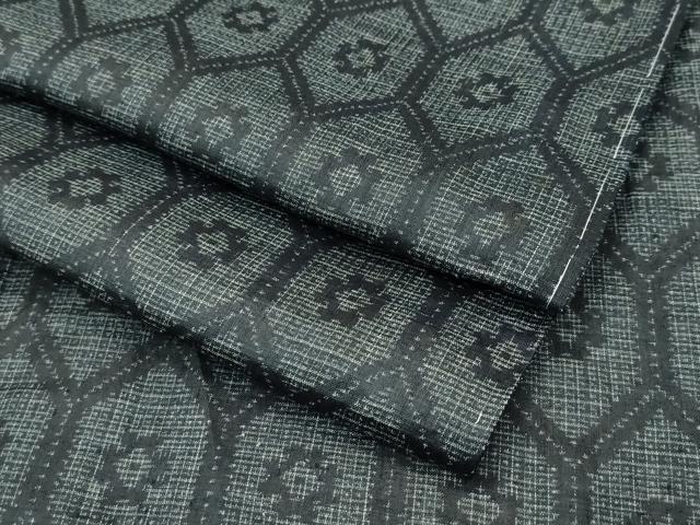 平和屋本店■極上　夏物　重要無形文化財　本場宮古上布　苧麻　逸品　未使用　CZAA3539s5