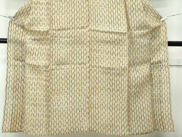 平和屋着物□極上 夏物 上布 変わり縞 麻 逸品 CZAA3549s5