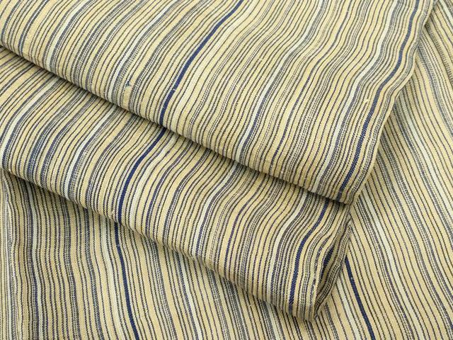 平和屋着物■極上　夏物　上布　縞　麻　逸品　CZAA3550s5