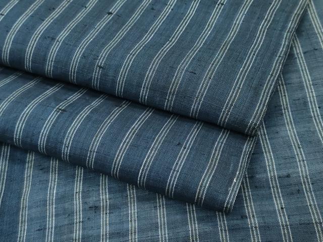 平和屋本店■極上　夏物　上布　間道　大丸扱い　麻　逸品　未使用　CZAA3553s5