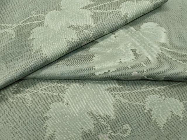 平和屋着物■極上　本場大島紬　蔦の葉文　逸品　CZAA3632s5