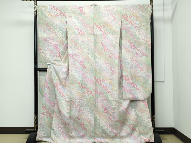 平和屋着物■極上　振袖　流水舞花文　逸品　CZAA3752s5