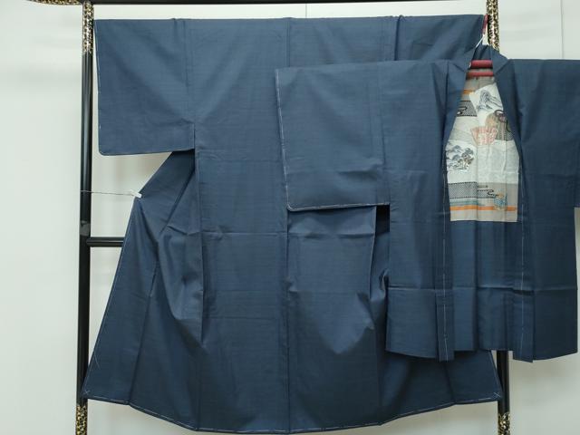 平和屋着物■極上　男性　本場大島紬　アンサンブル　100亀甲　総詰め　逸品　未使用　CZAA3786s5