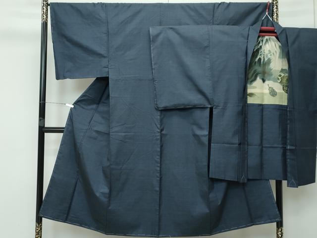 平和屋着物■極上　男性　本場大島紬　アンサンブル　100亀甲　総詰め　逸品　未使用　CZAA3788s5