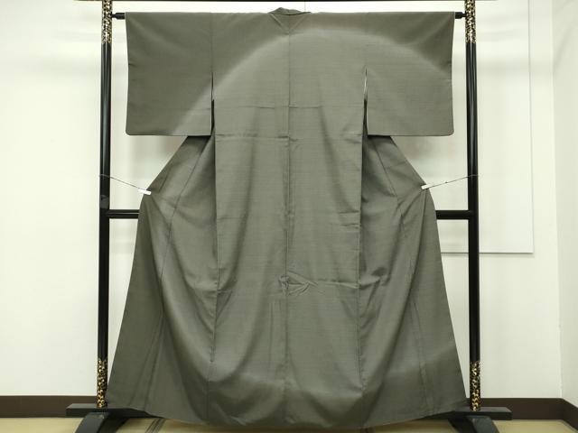 平和屋着物■極上　本塩沢　やまだ織　訪問着　染色作家　桐村博　逸品　CZAA3964s5