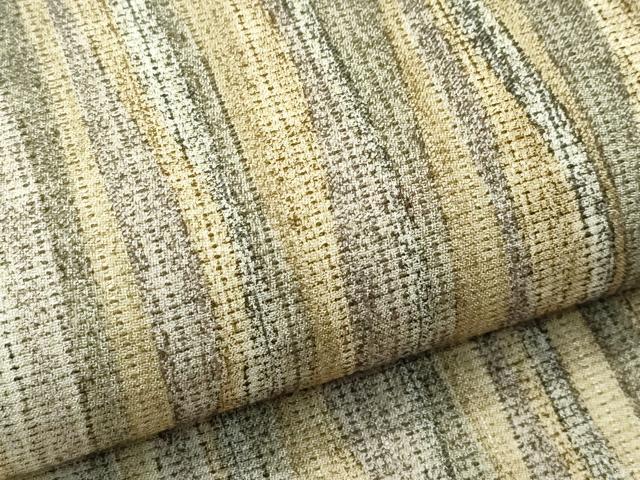 平和屋着物□極上 スリーシーズン 春夏秋 全通柄袋帯 本場縞