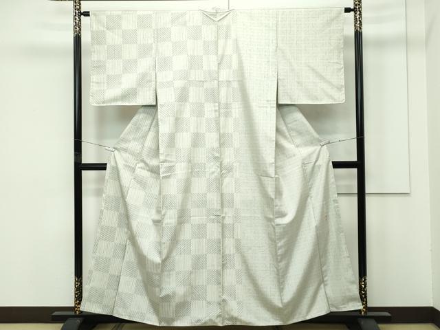 平和屋本店●極上 二代目 川村久太郎  ぜんまい紬 訪問着 片身替わり 逸品 未使用 CZAA4223s5