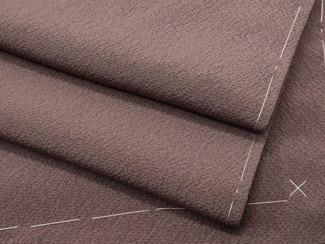 平和屋着物■極上　色無地　銀煤竹色　逸品　未使用　CZAA4237s5