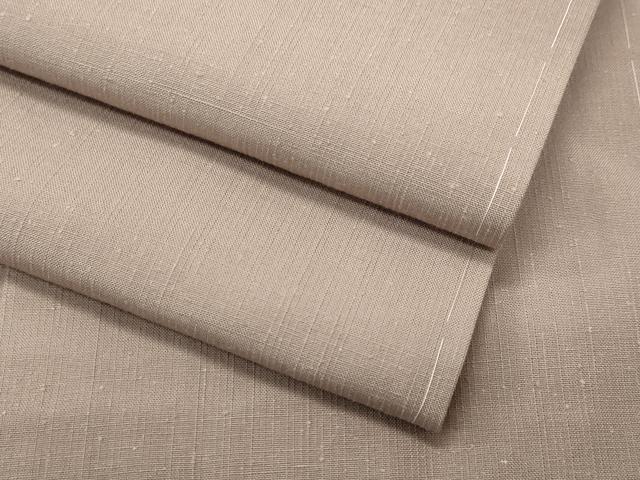 平和屋着物■極上　結城紬　色無地　丁子色　逸品　CZAA4239s5