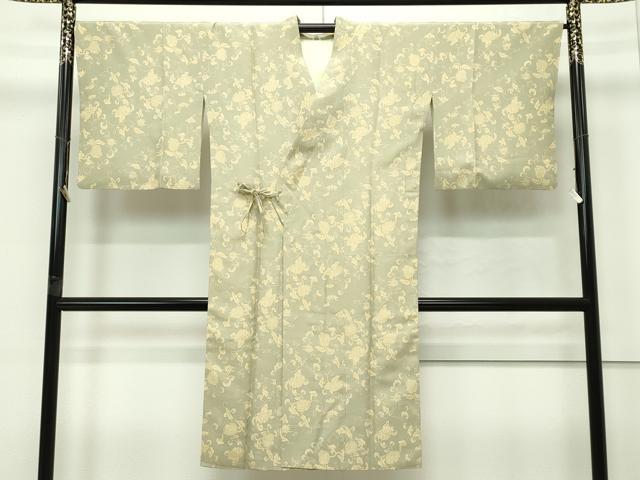 平和屋着物■極上　道中着　ロング丈　更紗唐草文　油色地　逸品　CZAA4249s5