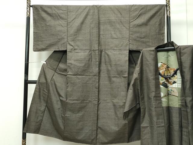 平和屋着物■極上　男性　本場大島紬　アンサンブル　80亀甲　総詰め　逸品　未使用　CZAA4287s5