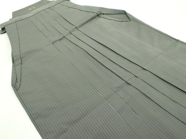 平和屋本店●極上　男性　馬乗り袴　縞　逸品　CZAA4308s5