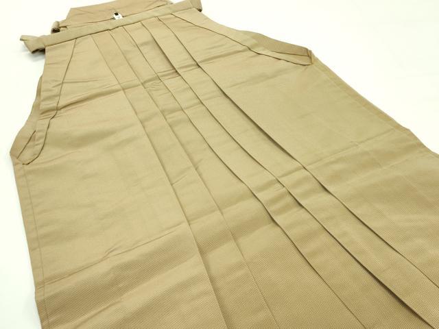 平和屋着物■極上　男性　馬乗り袴　横段文　路考茶色地　逸品　CZAA4309s5