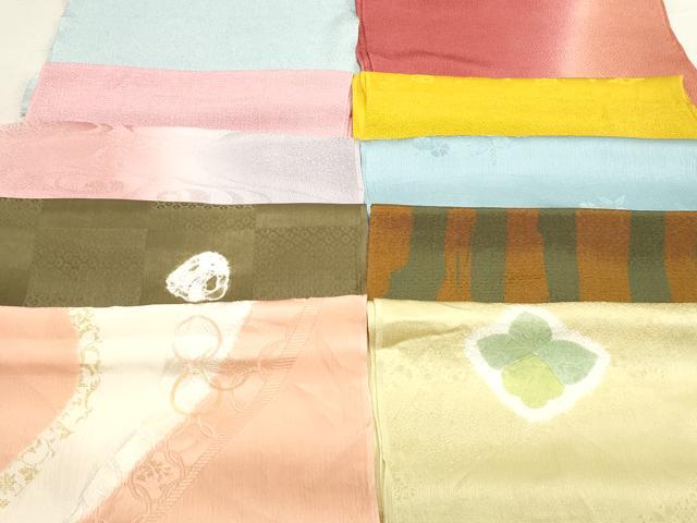 平和屋着物★和装小物　上質な帯揚げ　10枚セット　逸品　DAAK9975qa