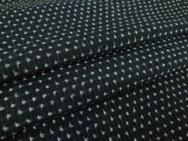 平和屋着物▽男性　久留米絣　単衣　絣絵　綿　逸品　DAAL5071ps