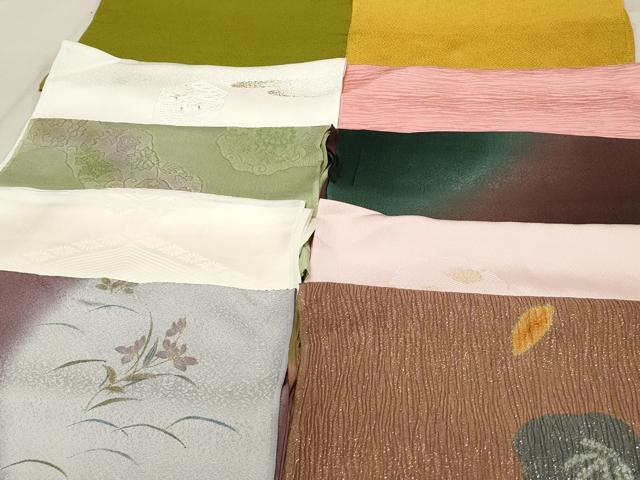 平和屋着物★和装小物　上質な帯揚げ　10枚セット　逸品　DAAM7855qa