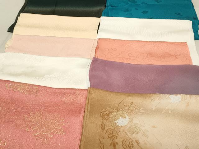 平和屋着物★和装小物　上質な帯揚げ　10枚セット　逸品　DAAM7864qa
