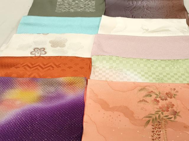 平和屋着物★和装小物　上質な帯揚げ　10枚セット　逸品　DAAM7778qa 平和屋着物☆和装小物 上質な帯揚げ 10枚セット 逸品 DAAM7869qaの通販