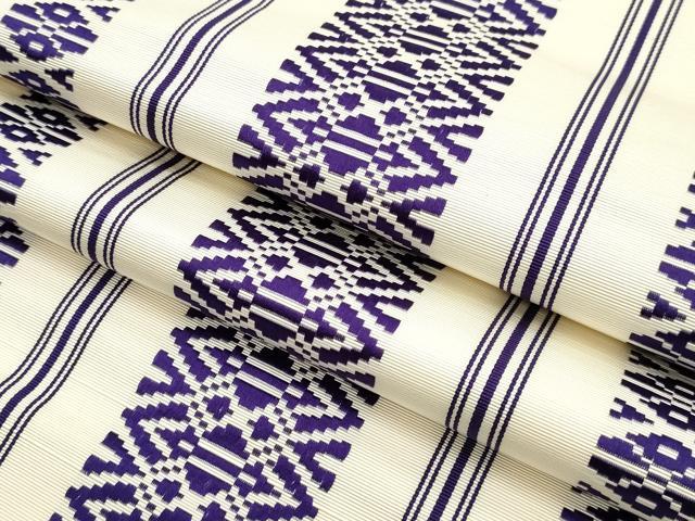 平和屋着物●本場筑前博多織　八寸名古屋帯　献上　正絹　逸品　DAAP1796ic