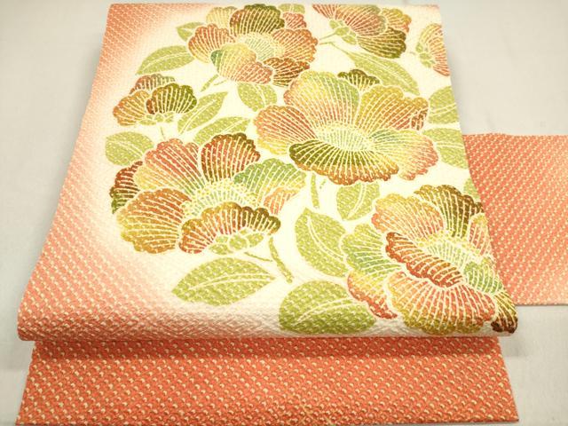 平和屋着物○名門 藤娘きぬたや・総絞り 九寸名古屋帯