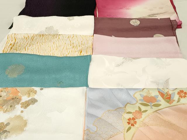 平和屋着物★和装小物　上質な帯揚げ　10枚セット　逸品　DAAP2105qa