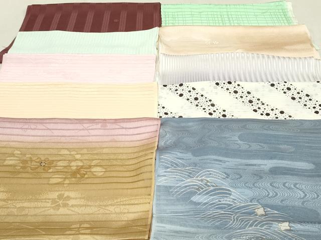 平和屋着物＊夏物　和装小物　帯揚げ10枚　未使用品あり　逸品　DAAP5255by