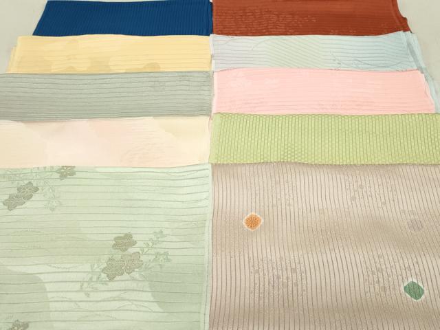 平和屋着物＊夏物　和装小物　帯揚げ10枚　未使用品有り　逸品　DAAP5260by