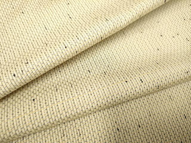 平和屋着物▽上質な紬　単衣　霞文　正絹　逸品　DAAP7462du