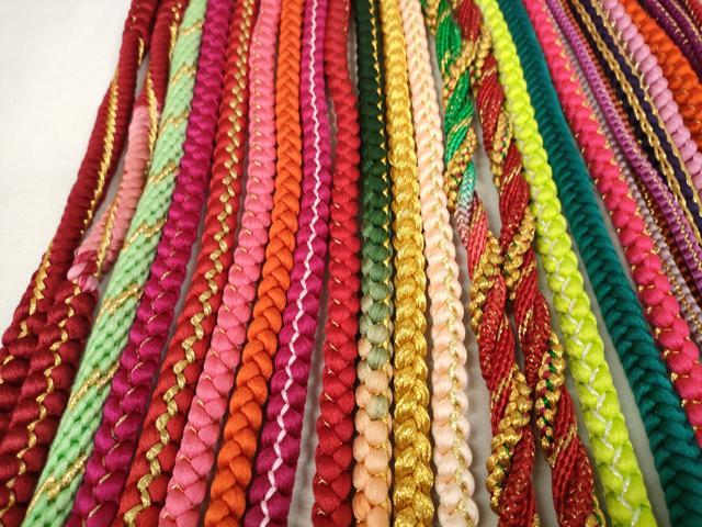 平和屋着物●和装小物　帯締め20本　振袖用　丸組　金糸　逸品　DAAQ1245zzz 平和屋着物○和装小物 帯締め20本 振袖用 丸組 金糸 逸品 DAAQ1245zzz