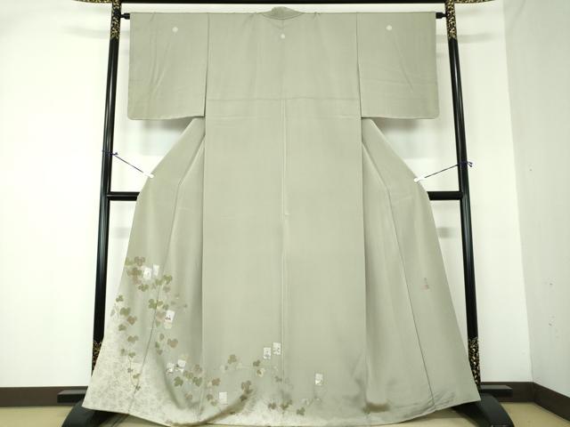 平和屋着物●松尾光琳　色留袖　刺繍　俵屋宗達　蔦図　暈し染め　金銀彩　正絹　逸品　未使用　DAAQ2903ps