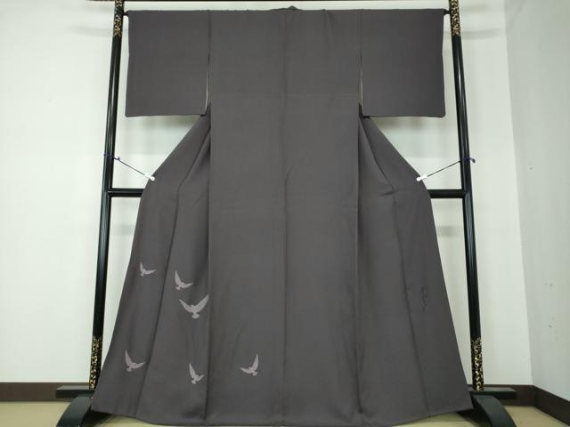 平和屋着物○染色作家 斉藤三才 中国三大刺繍 スワトウ刺繍 汕頭刺繍