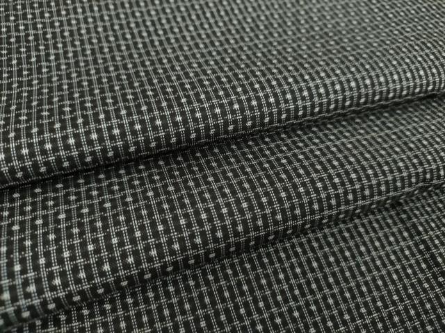 平和屋着物●男性　本場大島紬　亀甲柄　正絹　逸品　未使用　DAAQ3346ps