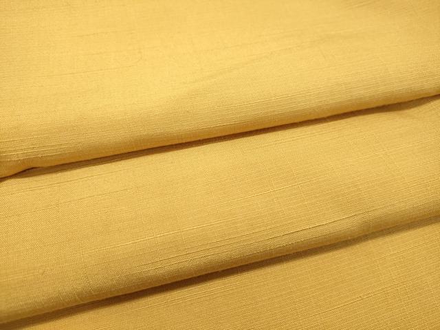 平和屋着物●上質な紬　花葉色　正絹　逸品　DAAR4494tw