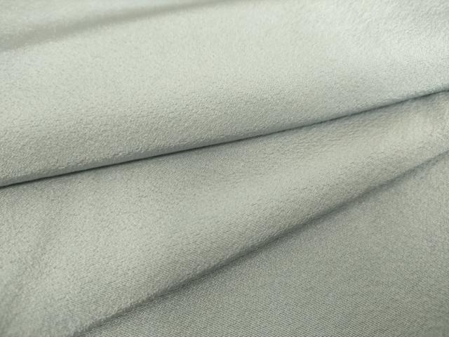 平和屋着物▽上質な色無地　単衣　秘色色　正絹　逸品　DAAS0039az