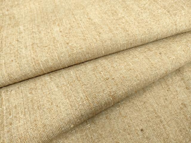 平和屋着物▽男性　紬　単衣　霞文　正絹　逸品　DAAS0125az