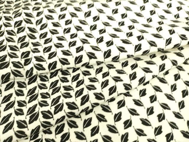 平和屋着物▽上質な小紋　単衣　舞葉文　正絹　逸品　DAAS0318az