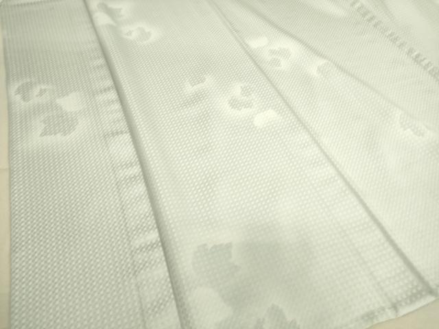 平和屋着物▽上質な小紋 単衣 舞花文 暈し染め 金彩 正絹