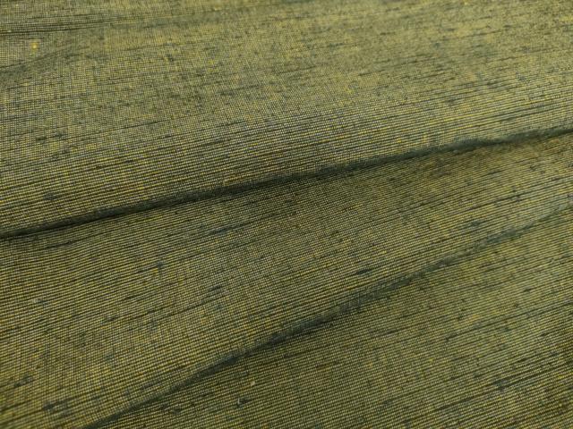 平和屋着物▽男性　紬　単衣　霞文　正絹　逸品　DAAS0973az