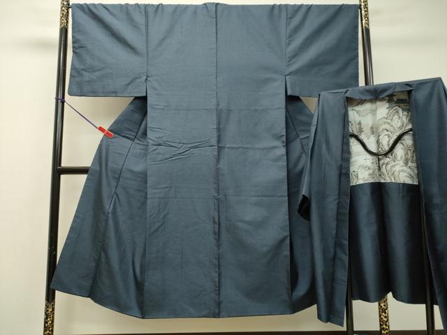 平和屋着物●男性　本場大島紬　アンサンブル　100亀甲　総詰め　正絹　逸品　DAAS2040tw